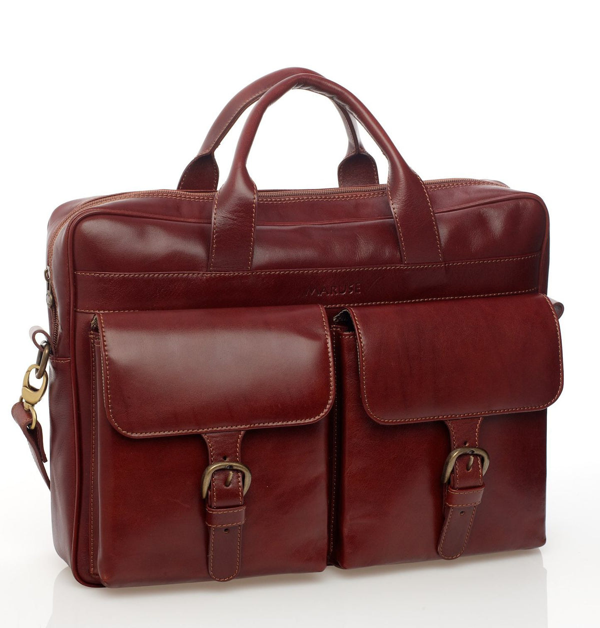Damaso Leather Briefcase | Maruse
