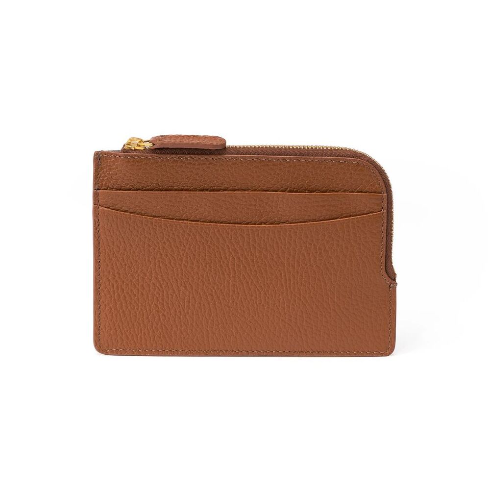 Leather Zipped Travel Wallet - Handmade in Italy | Maruse