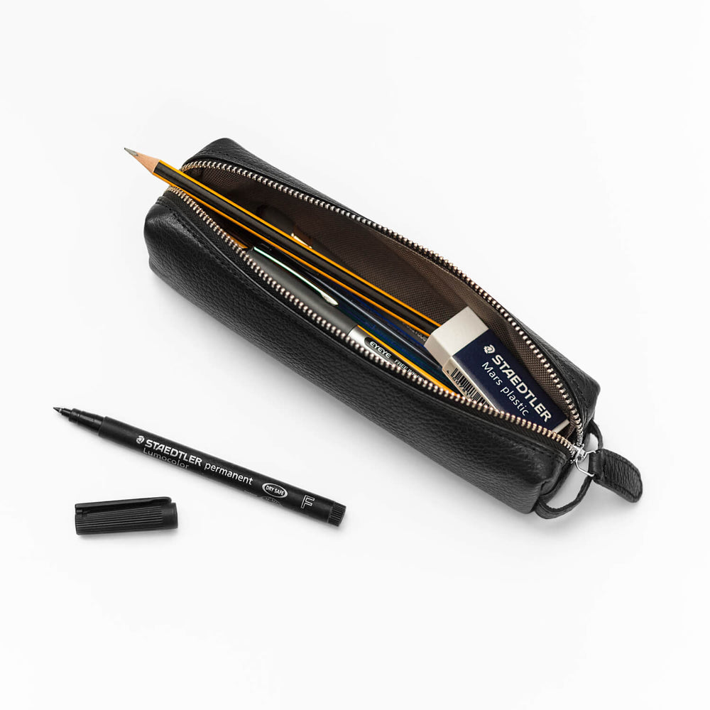 Luxury Leather Pencil Case – Handmade in Italy | Maruse