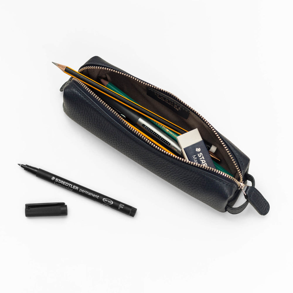 Luxury Leather Pencil Case – Handmade in Italy | Maruse
